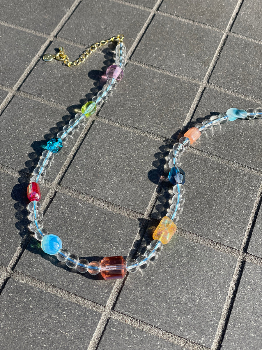 Antique Accent Bead Necklace – The Dewdrop Shop